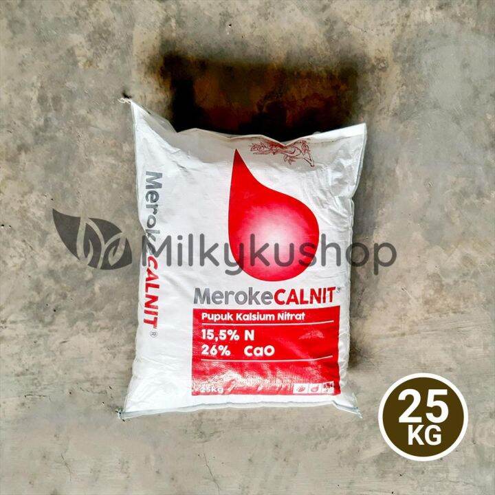 PUPUK MEROKE CALNIT 25 KG KEMASAN PABRIK VIA CARGO | Lazada Indonesia