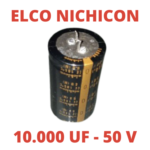 ELCO NICHICON 10000 UF 50 V BARU ELKO 10000/50UF 10000UF/50V 10000/50V ...