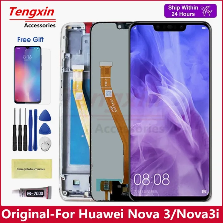 lcd For Huawei Nova 3i LCD Display Touch Screen INE LX2 L21 Replacement ...