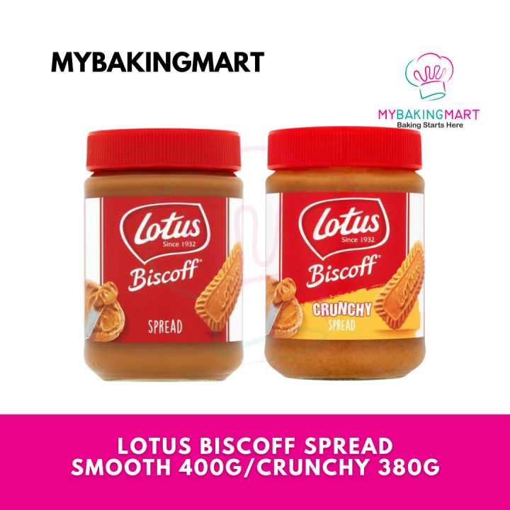 Mybakingmart | Combo Biscoff Original Spread 400g & Biscoff Crunchy Spread 380g | Lazada