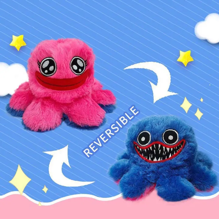 Huggy Plush Wuggy Plush, Playtime Poppy Toy - 2 in 1 Huggy octopus ...