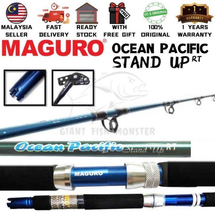 MAGURO OCEAN PACIFIC STAND UP RT BOAT ROD BOTTOM ROD | Lazada