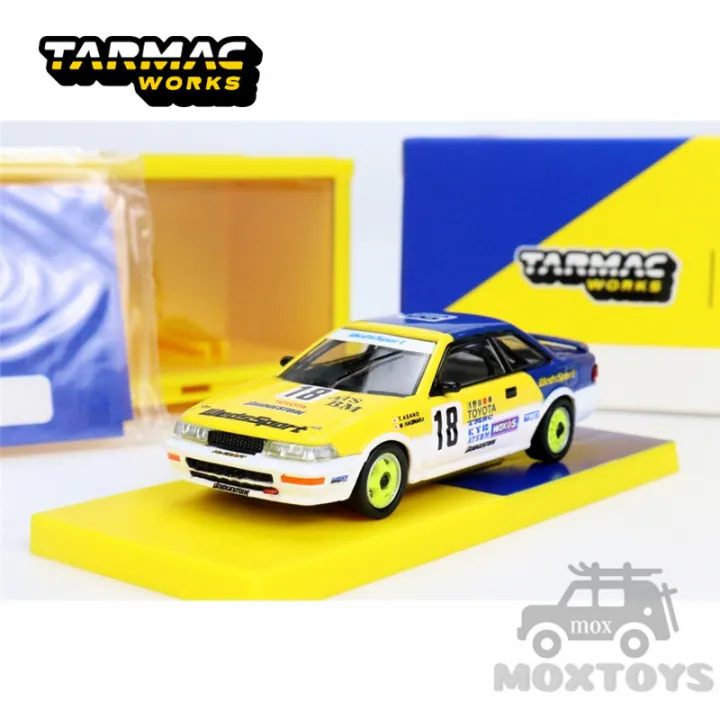 Tarmac Works 1:64 Toyota Corolla Levin AE92 JTCC 1993 Racing w ...