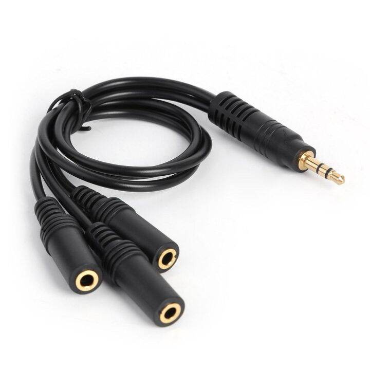 【CW】 3.5mm 3 Way Port Aux Multi Headphone Earphone Audio Splitter ...
