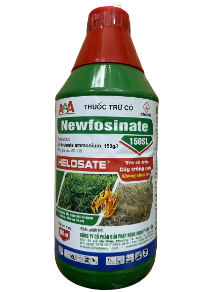 Thuốc trừ cỏ Lưu dẫn tận gốc AAA HELOSATE 480SL (900ml) helo sate ...