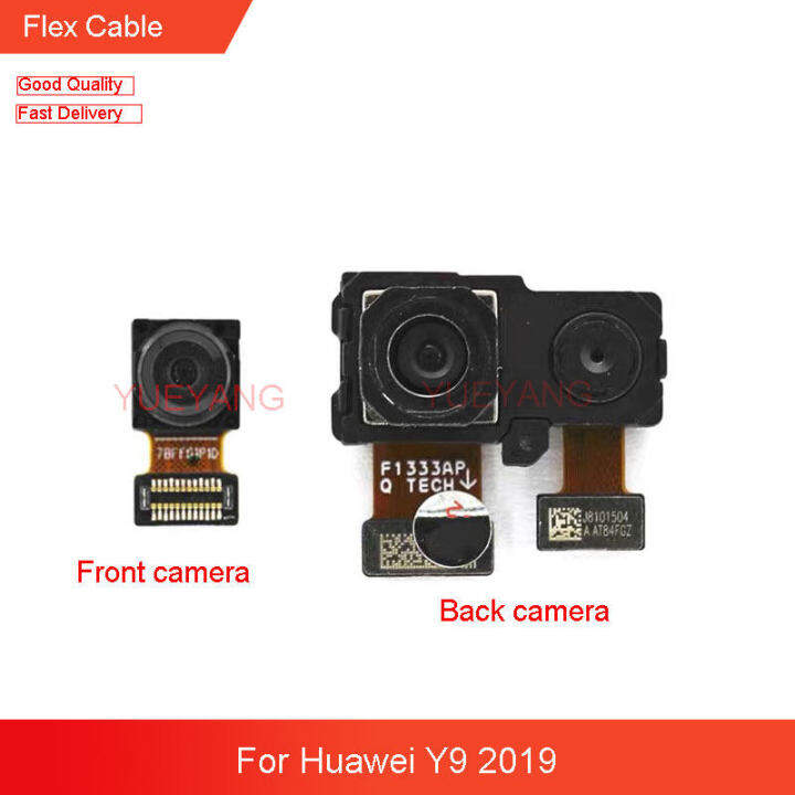 Original Front Back Camera For Huawei Y9 2019 Main Facing Camera Module Flex Cable Replacement ...