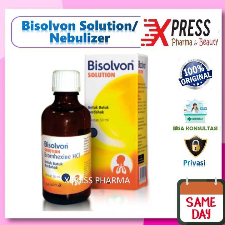 ⚡XPRESS⚡ Bisolvon Solution Nebulizer Larutan Sirup Nebul Nebuliser ...