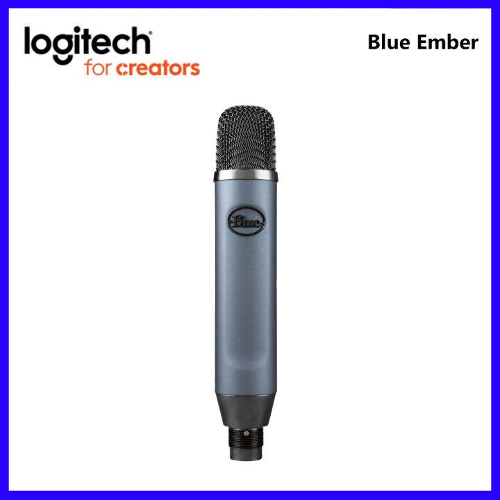 Original Blue Ember XLR Studio Condenser Microphone for Recording and ...