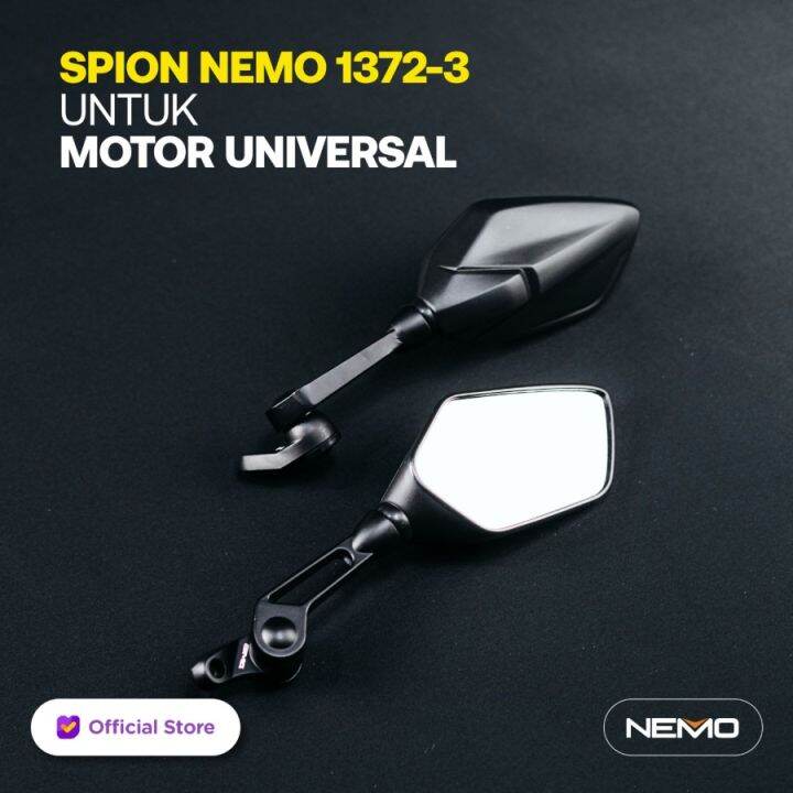 NEMO Universal side mirror Convex Mirror type 1372-3 | Lazada PH