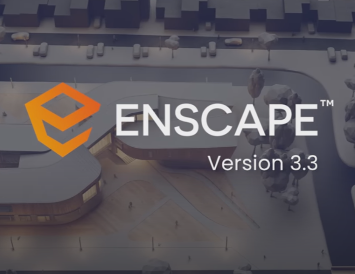 NEW! Enscape3D 3.3.1 for Revit/SketchUp/Rhino/ArchiCAD + v3 Assets Library + material library ...