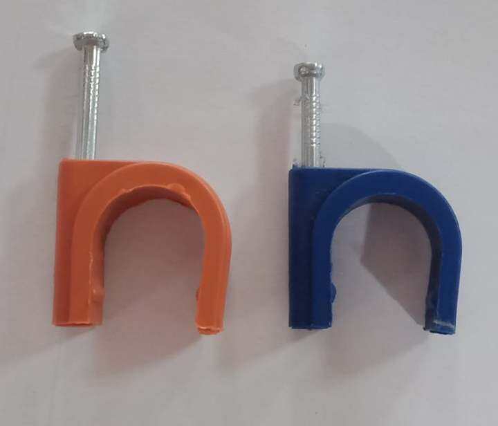 Pvc Clamp 1/2 and 3/4 Orange / Blue 100PCS | Lazada PH