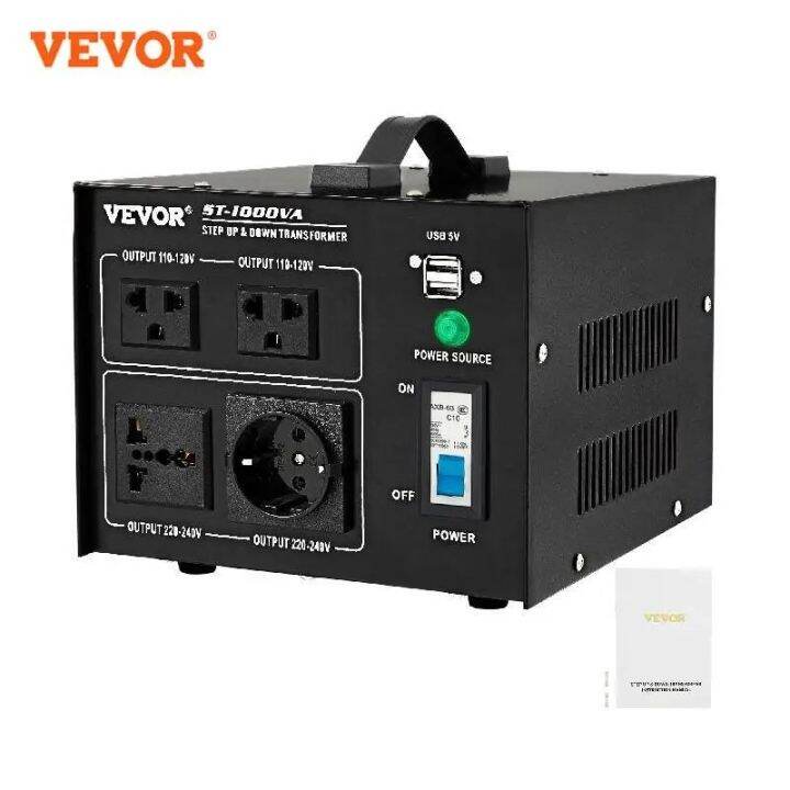 VEVOR Step Up Down Transformer Voltage Converter 1000/2000/3000/5000 VA ...