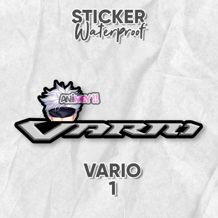 Stiker Gojo Satoru Logo Vario / Stiker Anime Waterproof | Lazada Indonesia