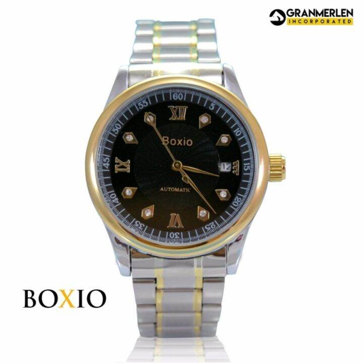 Stainless Steel Mechanical Watch by BOXIO | Lazada PH