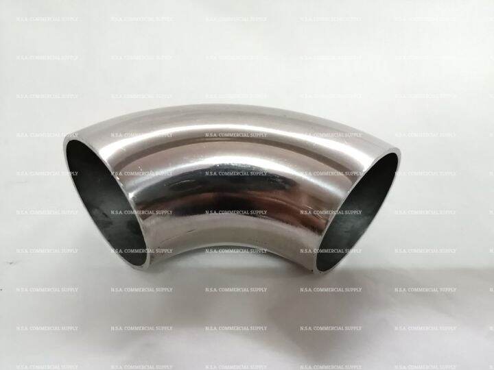 Stainless Elbow 1-1/2" outside dia. x 1.5mm Thickness (90 Degree) 304 ...