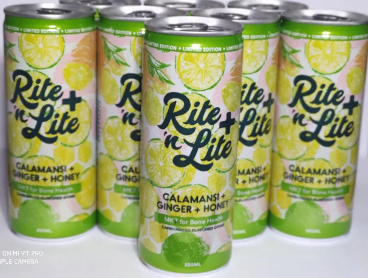 Rite n Lite Calamansi + Ginger + Honey (MK7 for Bone Health) Sugar Free ...