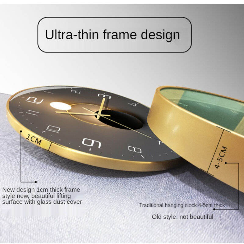 1080P HD Mini Camera Wireless WIFI Wall Clock Camera Night Vision ...