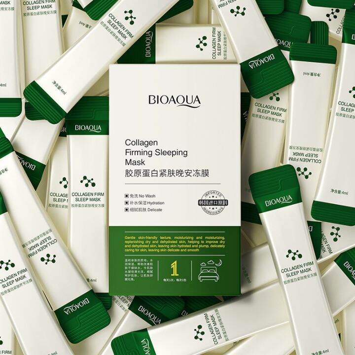 BIOAQUA Collagen Firming Good Night Sleeping Mask Anti-Aging ...