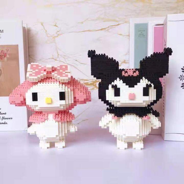 The little devil Kuromi is compatible with Lego multi-functional ...