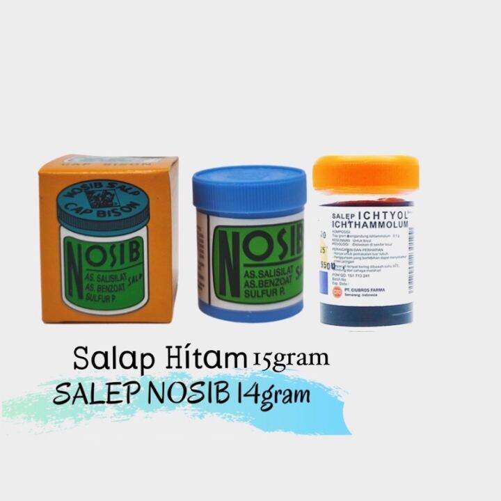 Salap Hitam | Nosib , Bisul Eczema Cream Kulit Panau Ubat Kurap | Lazada