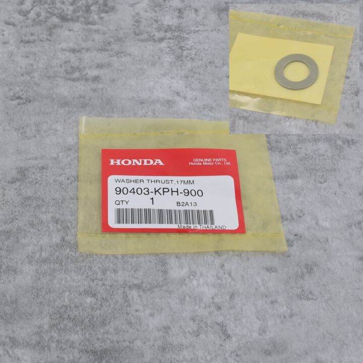 แหวนรองเรือนคลัทช์ (ตัวกลาง) แท้ศูนย์ HONDA เวฟ/ดรีม 90403-KPH-900 ...
