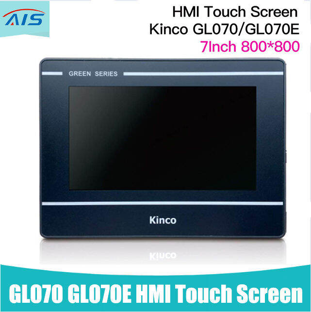 หน้าจอสัมผัส HMI GL070E GL070คินโก้ขนาด7นิ้วขนาด800*480พอร์ตอิเทอร์เน็ต RS232หน้าจอสัมผัส RS485 ...