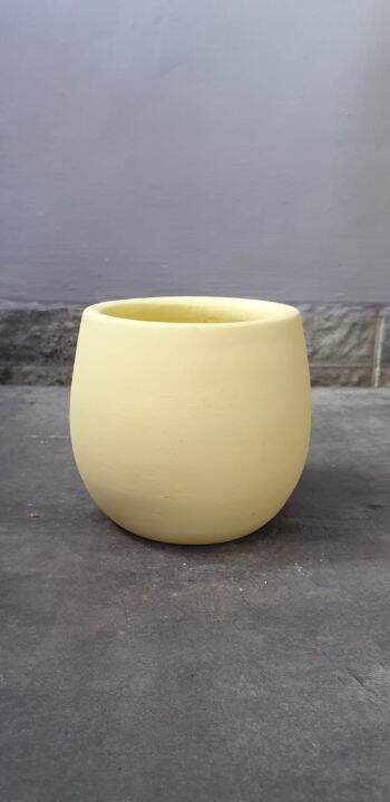 Pot Tanah Liat 10cm Gucci Kecil Kuning/Terracotta/Gerabah/Terakota ...