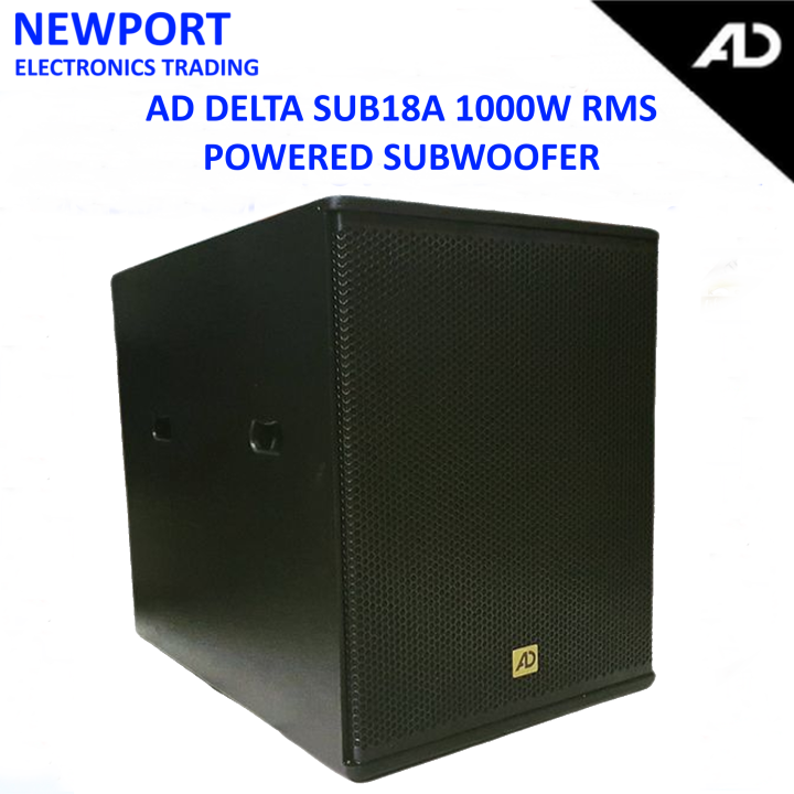 AD DELTA SUB18A 1000W RMS POWERED SUBWOOFER | Lazada PH