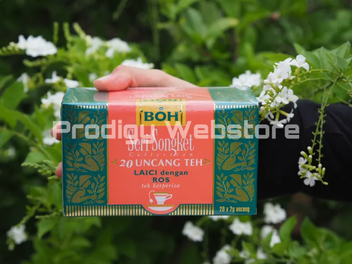 Lychee with Rose: Teh Boh Seri Songket [20 sachets] | Lazada