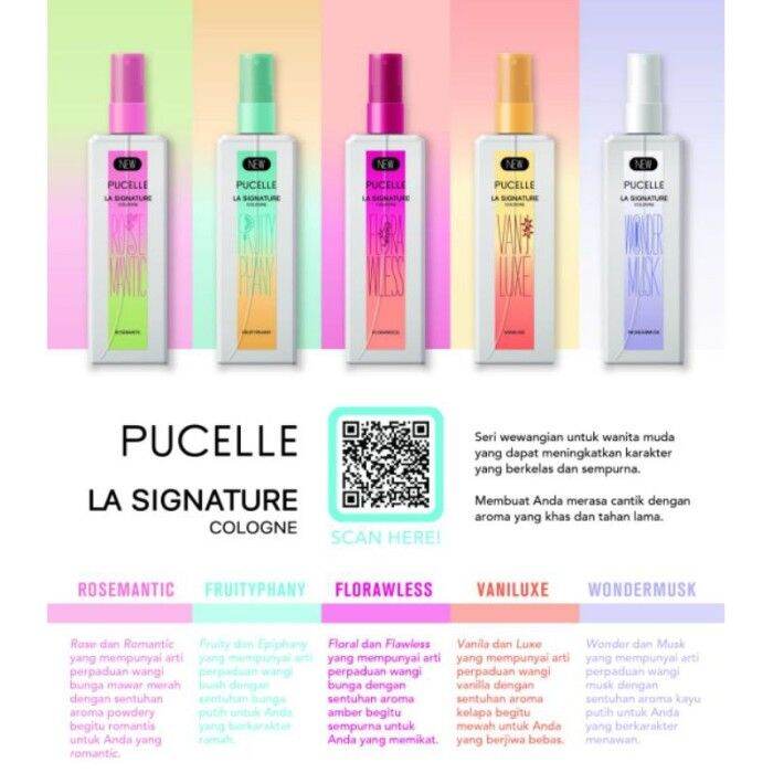 Pucelle La Signature Cologne 175ml | Lazada Indonesia