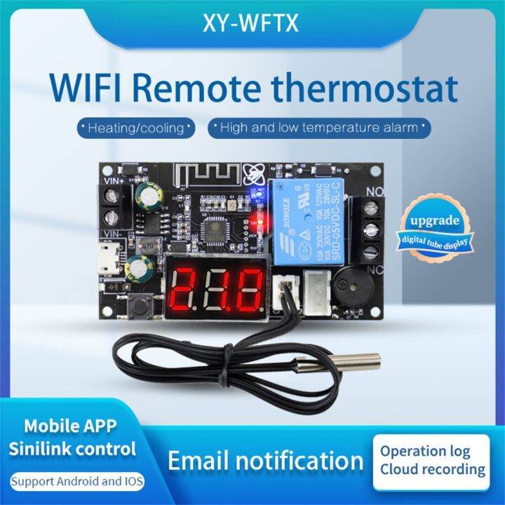 Remote WIFI Thermostat High Precision Temperature Controller Module ...