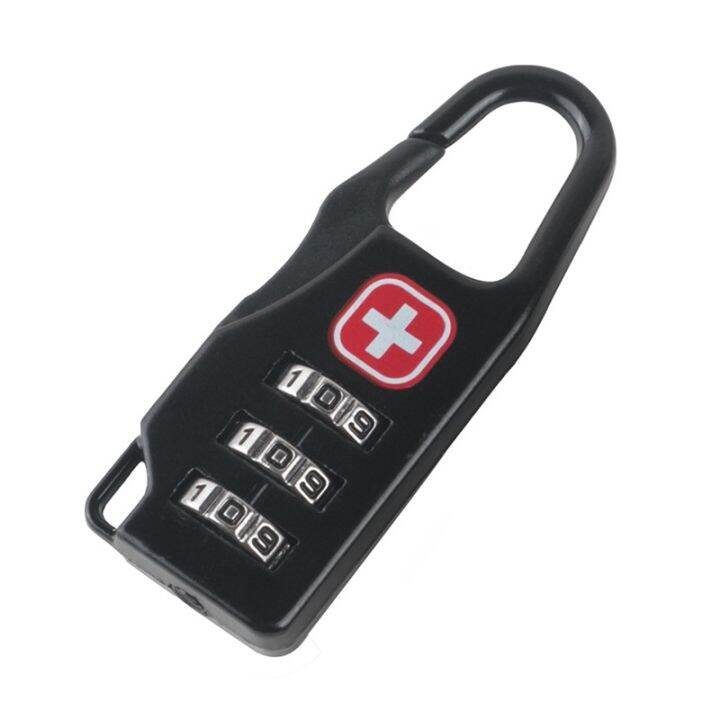 3 Mini Dial Digit Number Code Password Combination Padlock Security ...