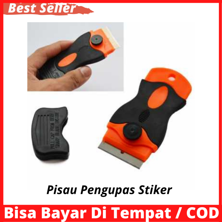 Pengupas Stiker Serbaguna Scraper for Car Sticker QD-0485 / Alat ...