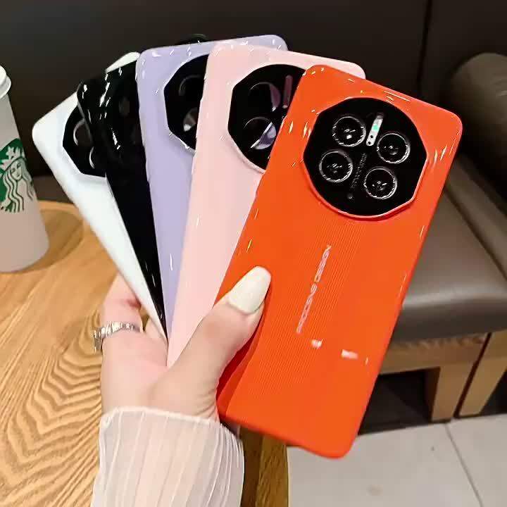 เหมาะสำหรับ mate60pro เปลี่ยนเคสศัพท์ปอร์เช่ในไม่กี่วินาที MATE50 ฝาครอบป้องกันพอร์ซเลนดาวแบบรวม ...