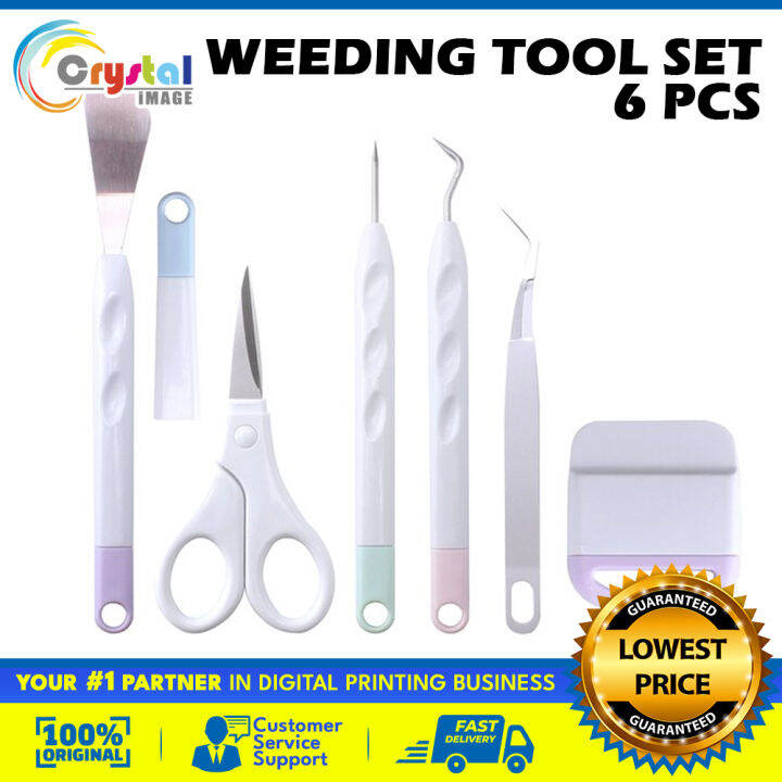 Weeding Tool Set / Cricut Basic Tool Set 6 PCS for Silhouette Cameo ...