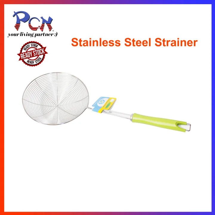 Solid Stainless Steel Spider Strainer Skimmer Ladle for Cooking and ...
