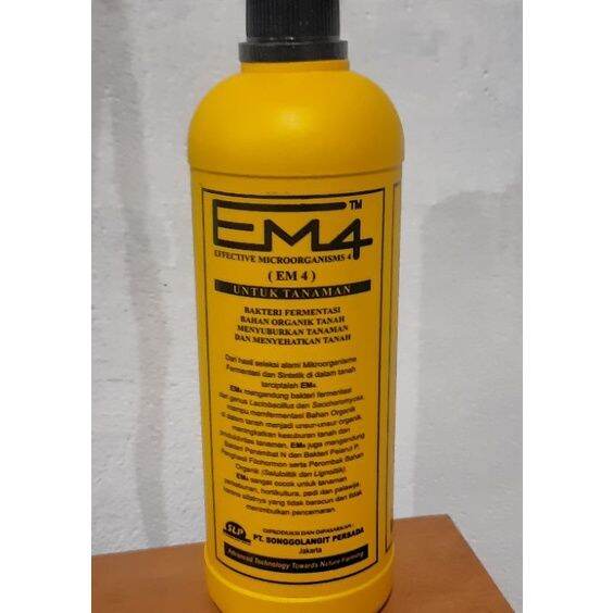EM 4 (Effective Microorganisms 4) untuk tanaman 1 Liter | Lazada Indonesia
