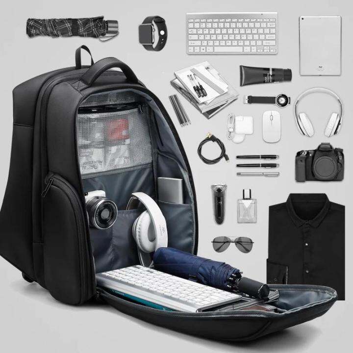 EURCOOL Large Capacity Travel Water Repellent Multifunction Laptop ...