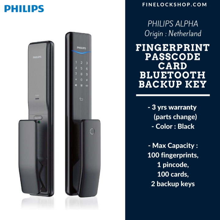 Philips Alpha Digital Lock | Lazada
