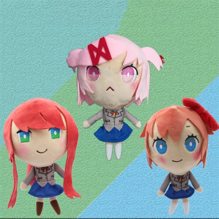 [WY] Doki Doki Literature Club Plush Toy Japanese Anime Game Cartoon ...