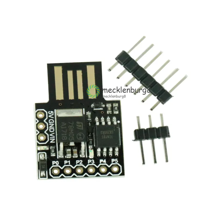 Digispark Kickstarter Development Board ATTINY85 I2C SPI Attiny85 Module I2C SPI Micro USB For ...