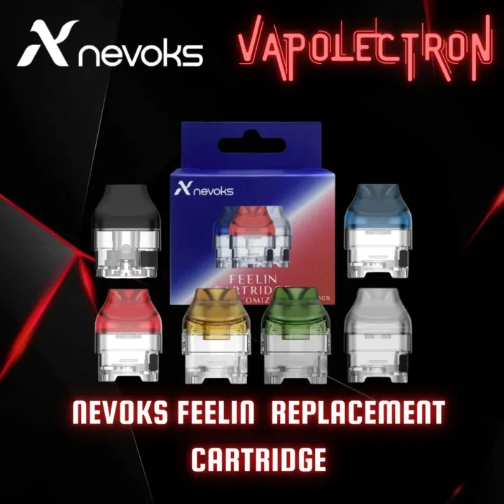 Vaper NEVOKS FEELIN Cartridge Pod 2.8ml for MTL DTL (Replacement Coil ...