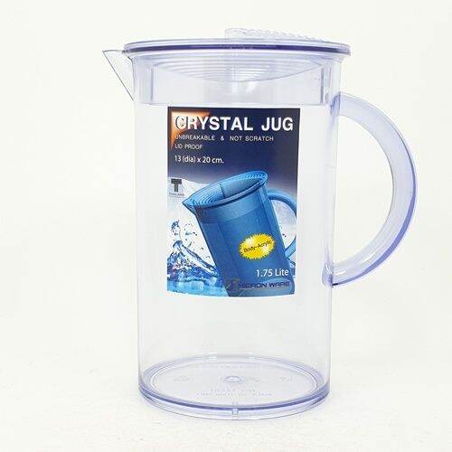 MICRONWARE เหยือกน้ำอะคริลิค ขนาดบรรจุ 1750 มล. 5538 สีใส | Lazada.co.th