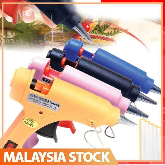Hot Melt Glue Gun 7*100MM Glue Sticks 20W Industrial Mini Guns Thermo ...