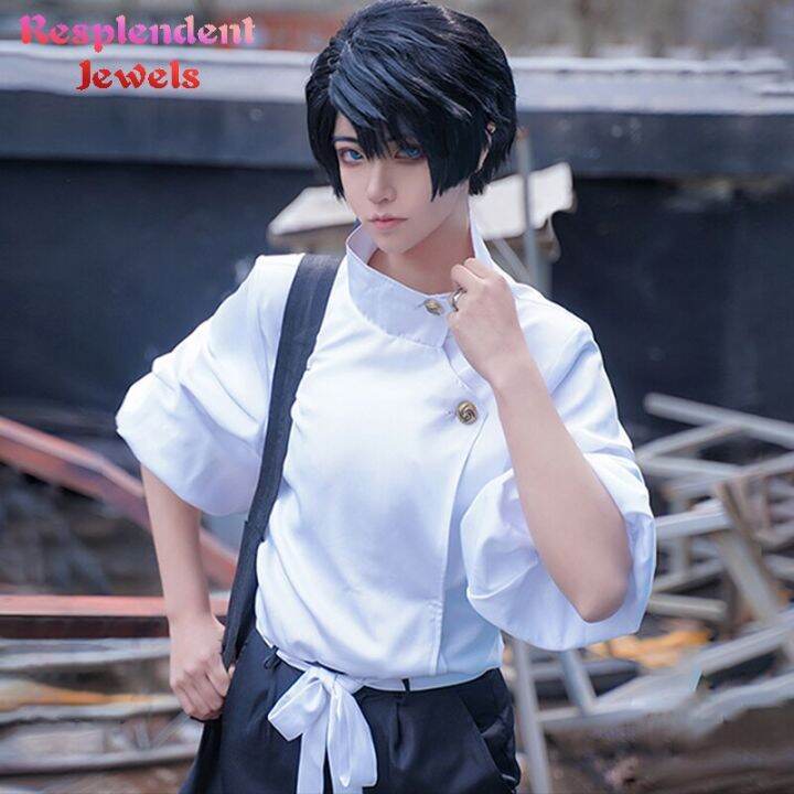 Anime Jujutsu Kaisen Cosplay Costume Yuta Okkotsu Halloween Carnival ...