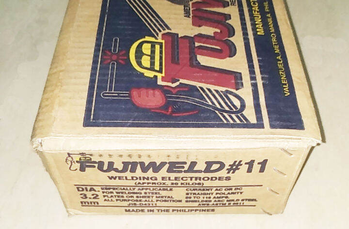 FUJIWELD WELDING ROD 6011 1/8" 3.2MM FUJI WELD ( TINGI 1 KILO ...