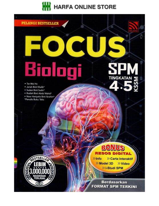 Buku Rujukan : Focus SPM Biologi Tingkatan 4.5 KSSM ( Berdasarkan ...
