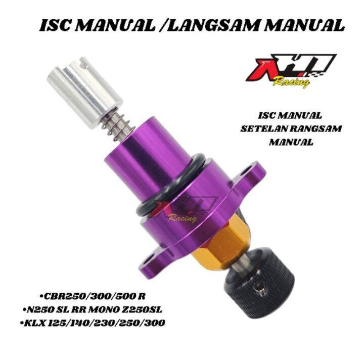 ISC IDLE SCREW SENSOR CONTROL SETELAN LANGSAM RANGSAM MANUAL CBR 250 ...