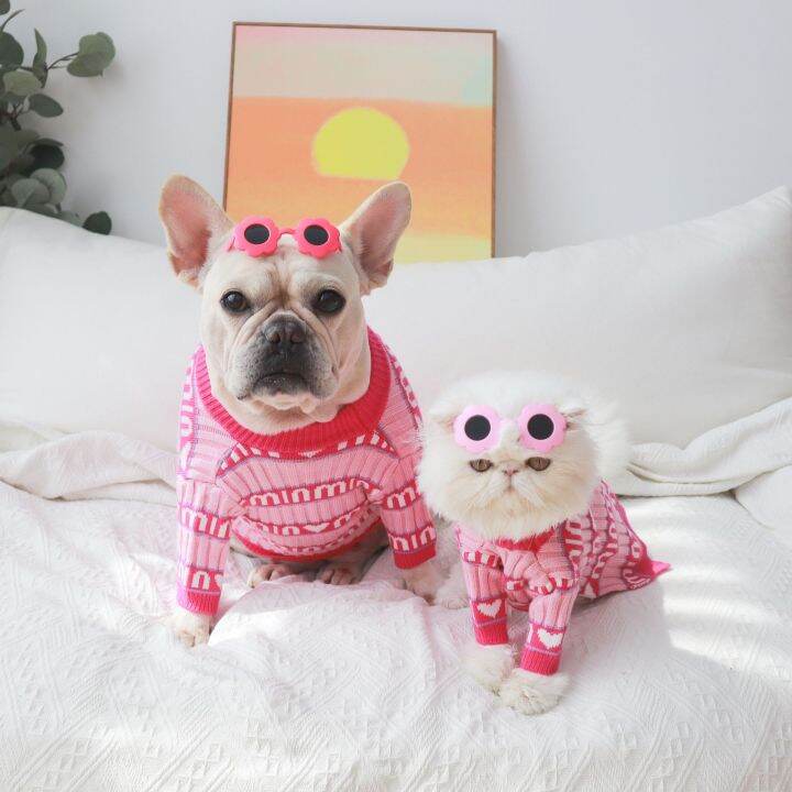 DY Loving New Pet Clothes Tide Brand MIU MIU Dog Sweater Cute Cat Coat ...