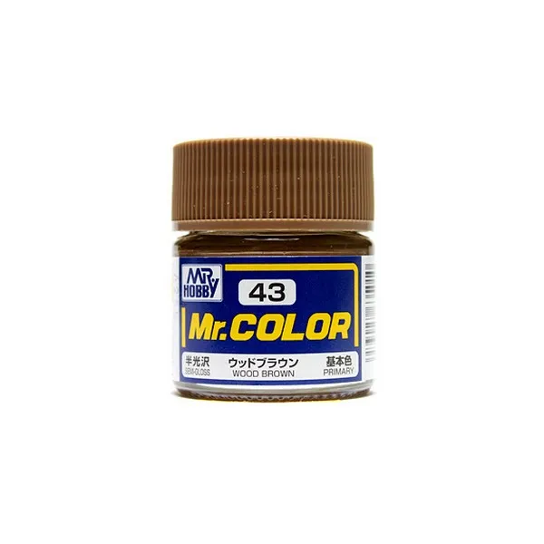 Mr.Hobby Mr.Color C43 Wood Brown Semi-Gloss (10ml) 4973028635010 ...